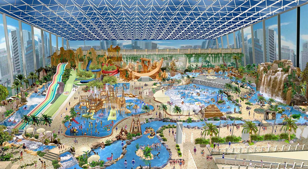 Diseño de Parque Acuático - Beston Juegos Mecanicos